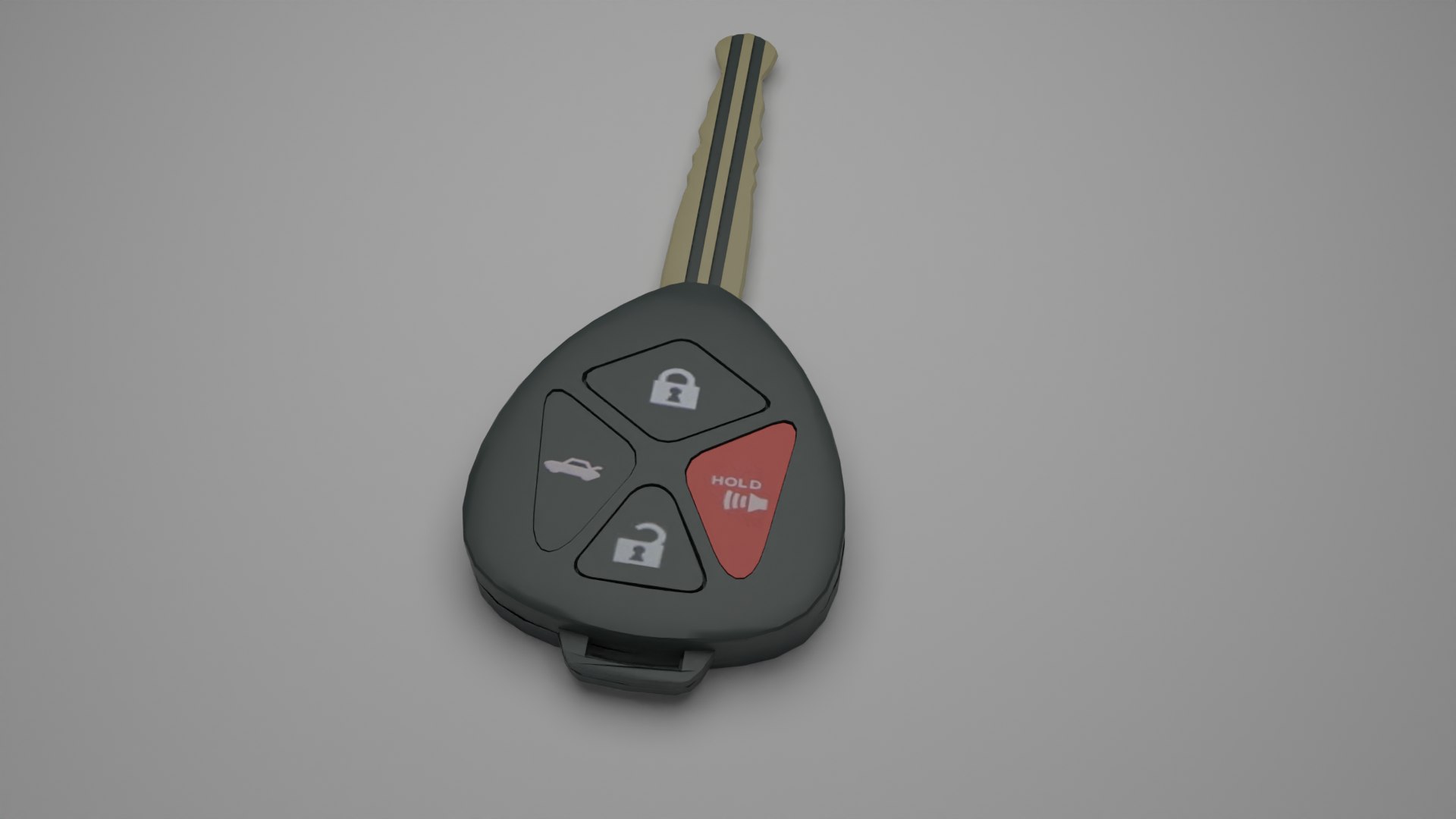 3D Toyota Car Keys Model - TurboSquid 2435960
