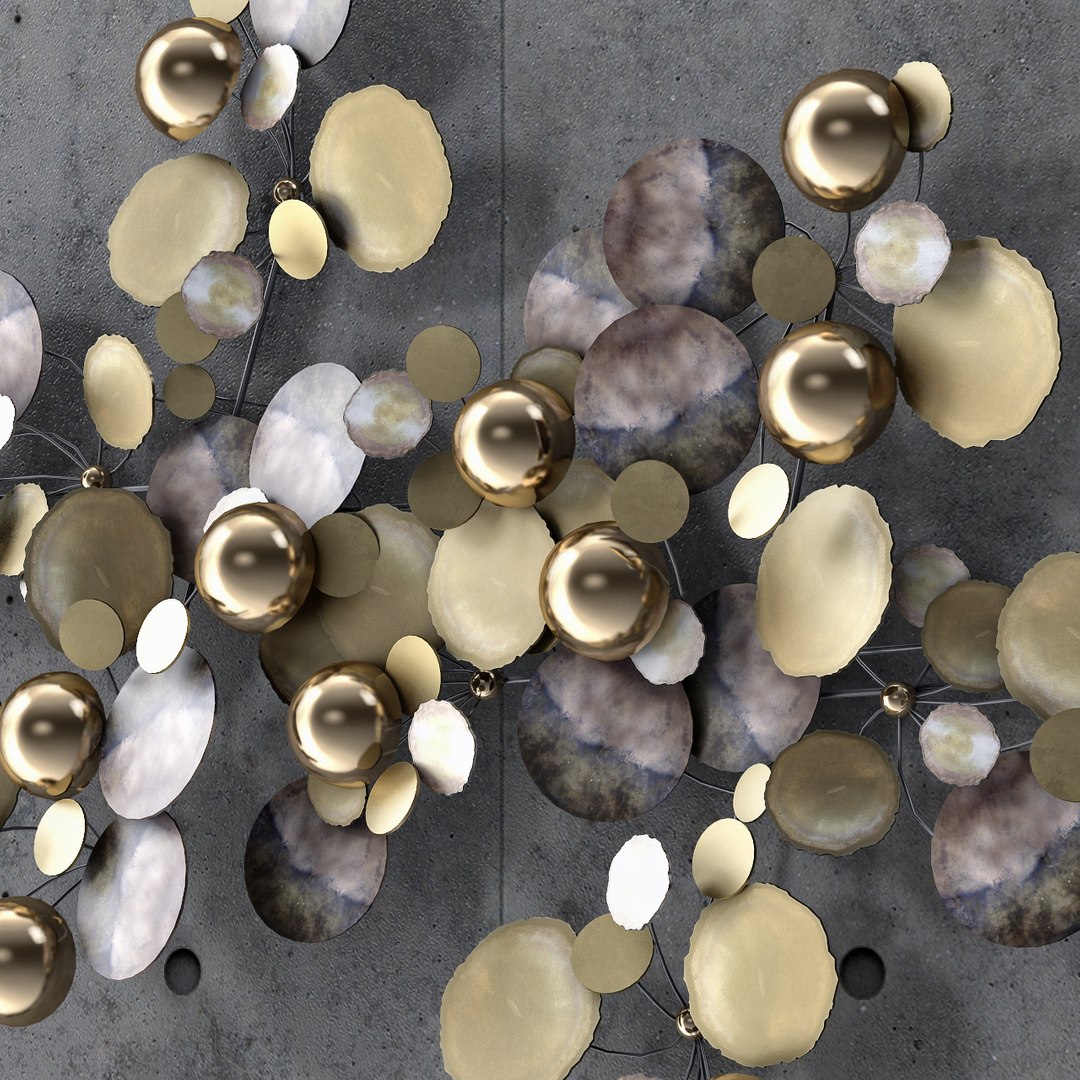 1stdibs Large Brass Curtis 3d Max