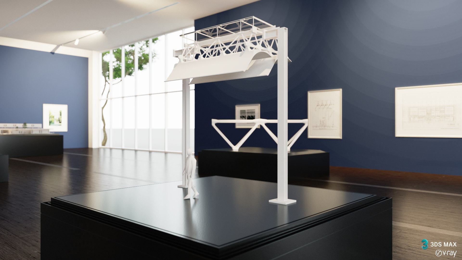 Free 3D Menil Collection Structure Details - TurboSquid 1855487