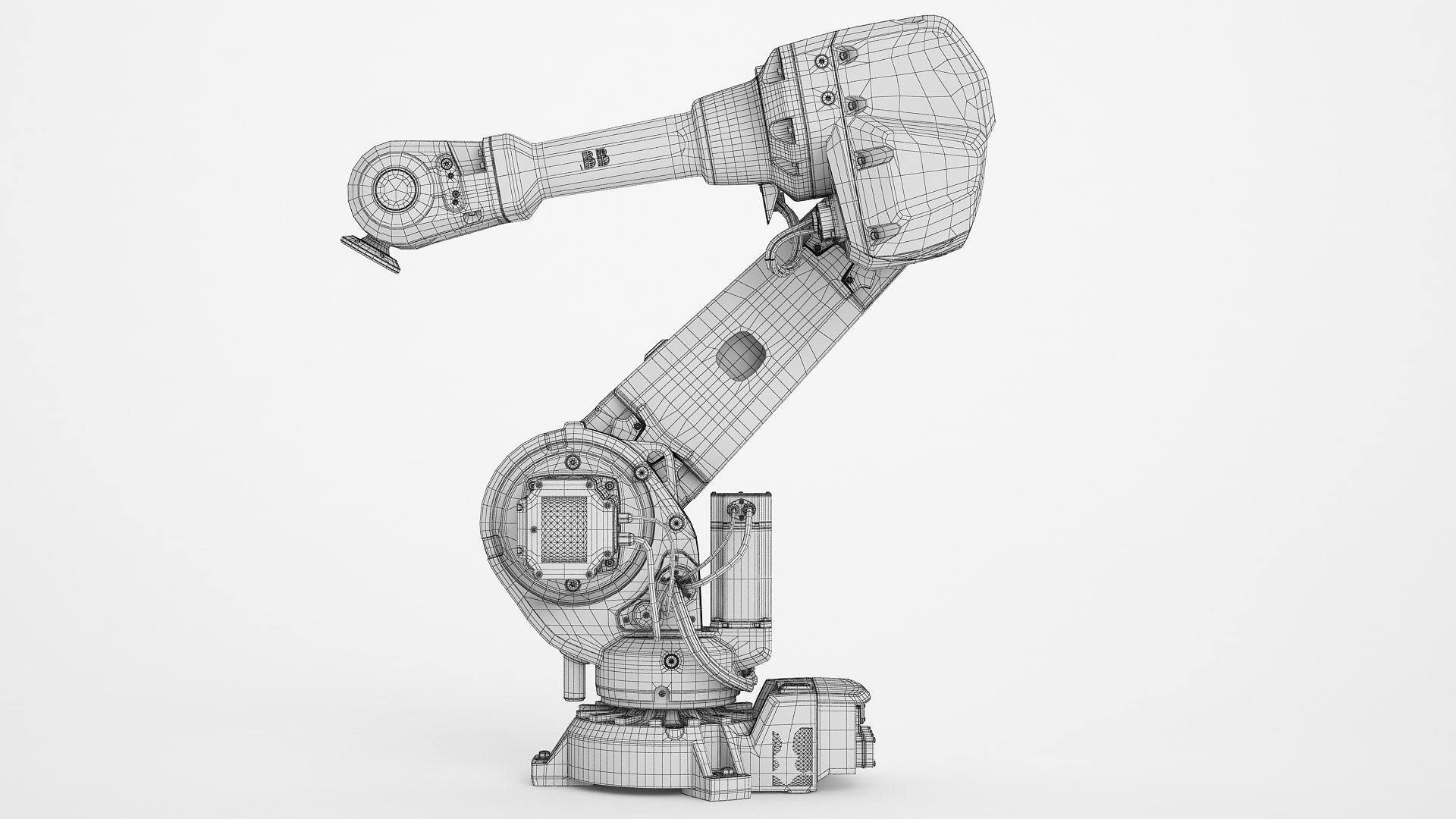 3D ABB IRB 4600 Industrial Robot 02 - TurboSquid 1915018