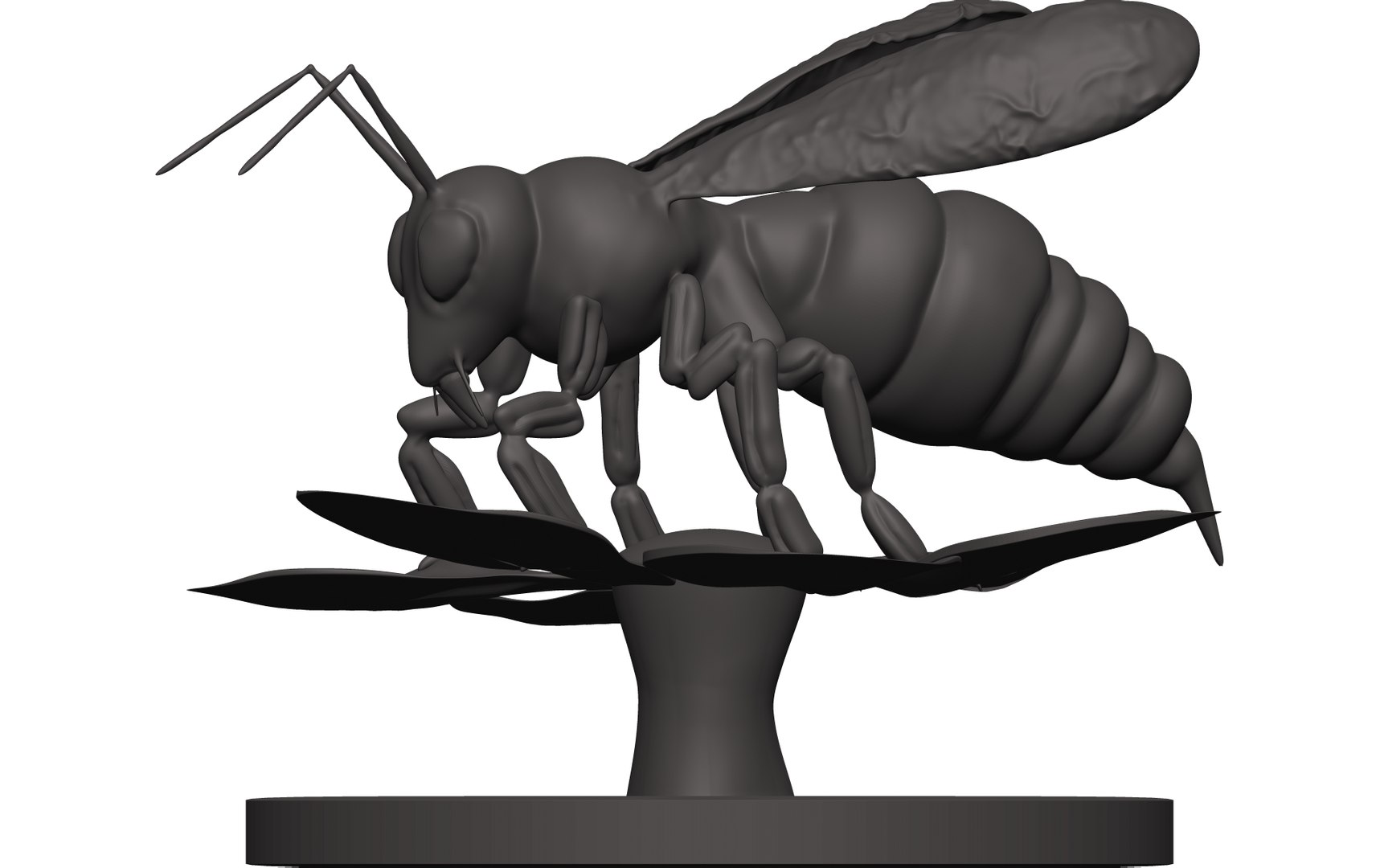 Bee Model - TurboSquid 1848576