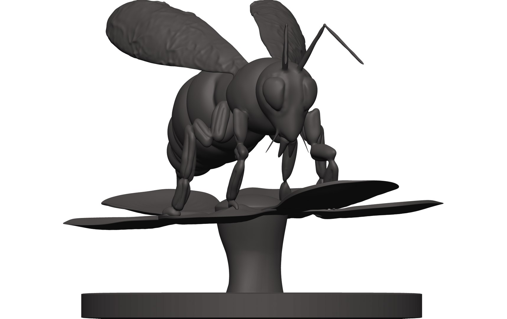 Bee Model - TurboSquid 1848576