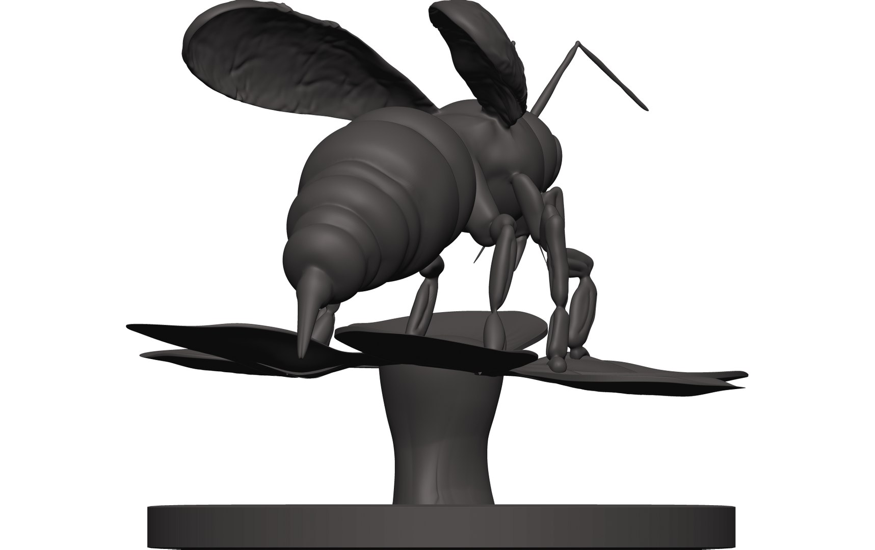 Bee Model - TurboSquid 1848576