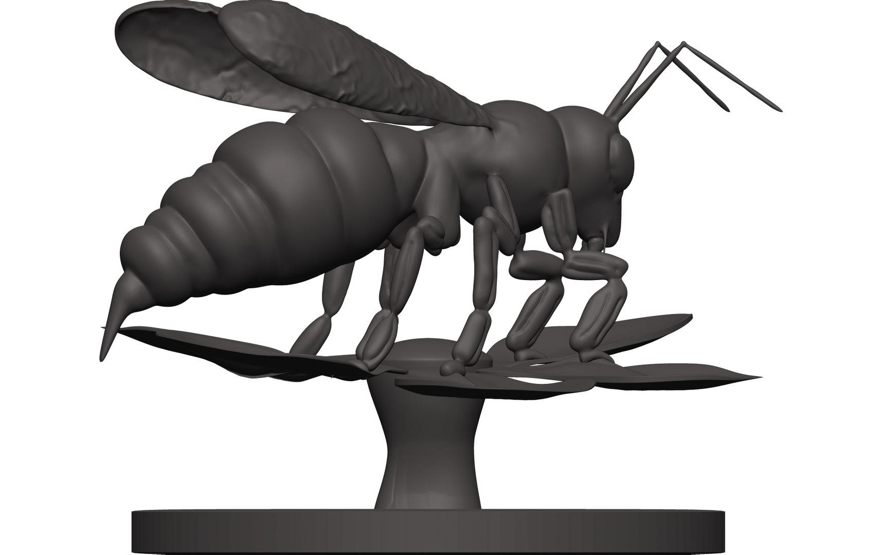 Bee Model - TurboSquid 1848576