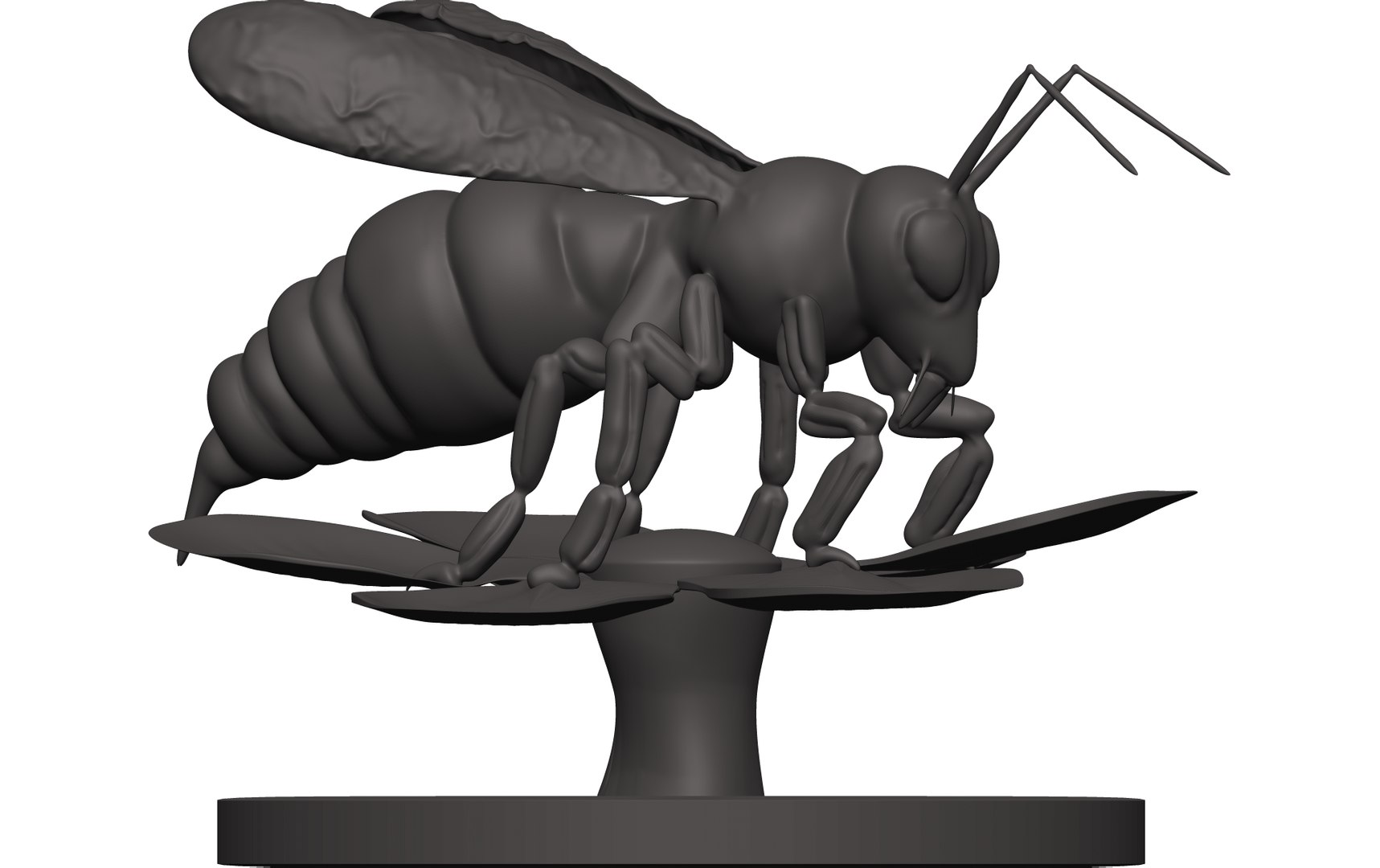 Bee Model - TurboSquid 1848576