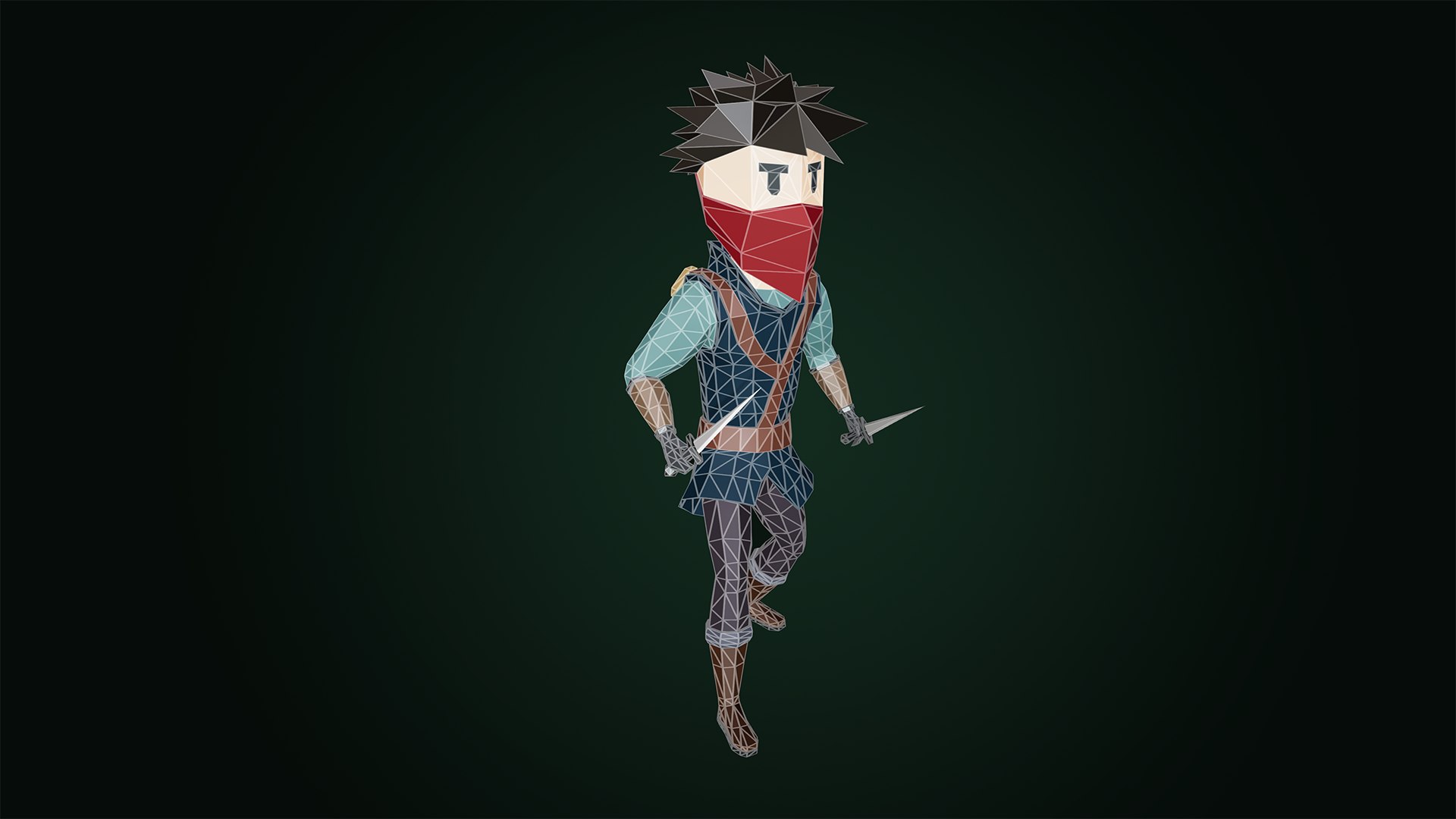 3D Low Poly Fantasy Thief - TurboSquid 1767771