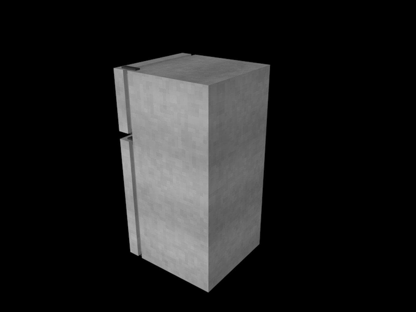 Minecraft Fridge C4d