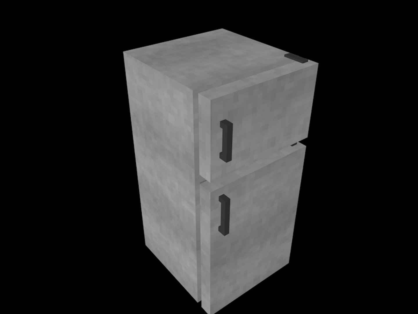 Minecraft Fridge C4d