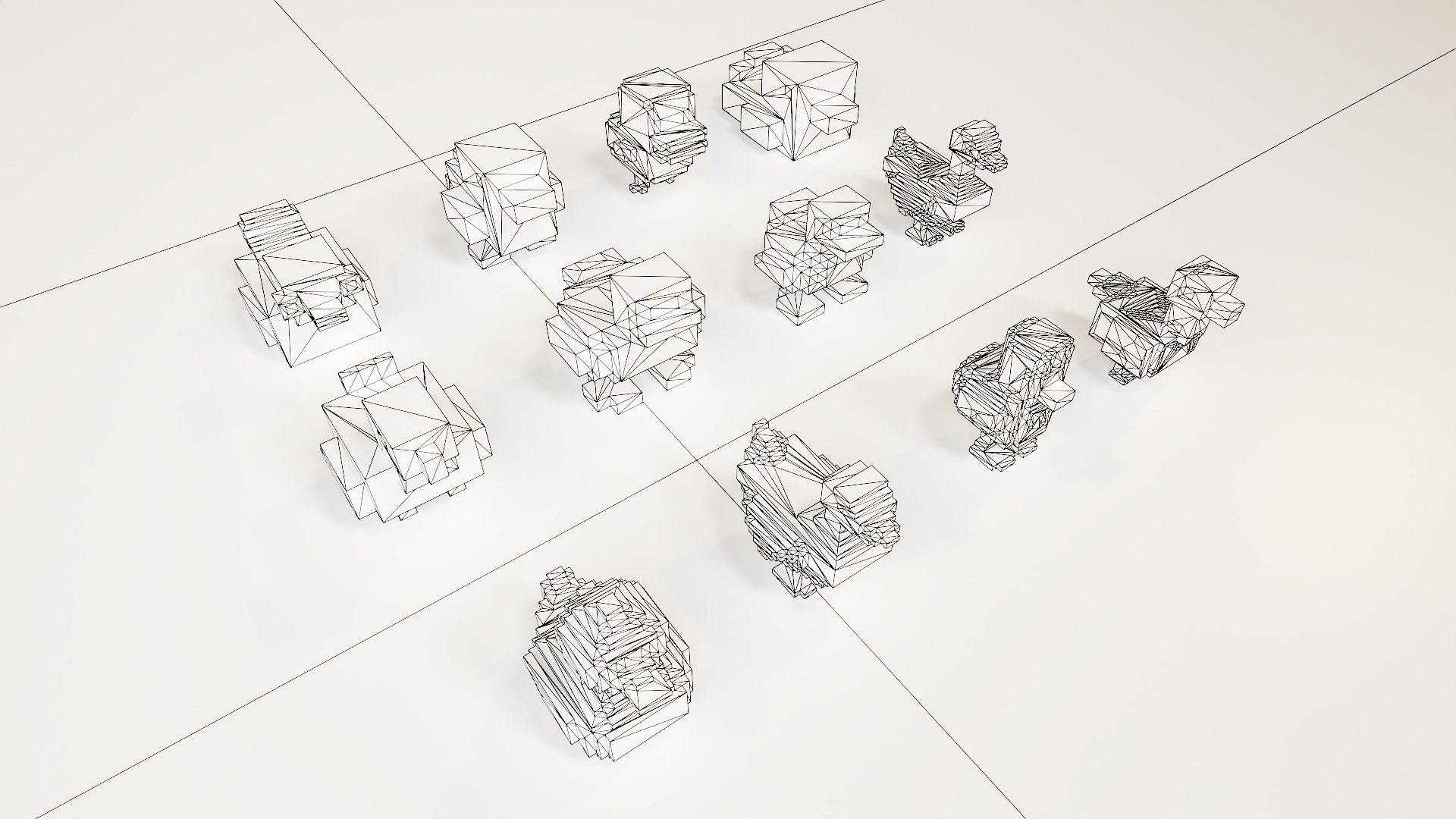 Duck Voxel Art Pack 3d Model 3D Model - TurboSquid 2182431