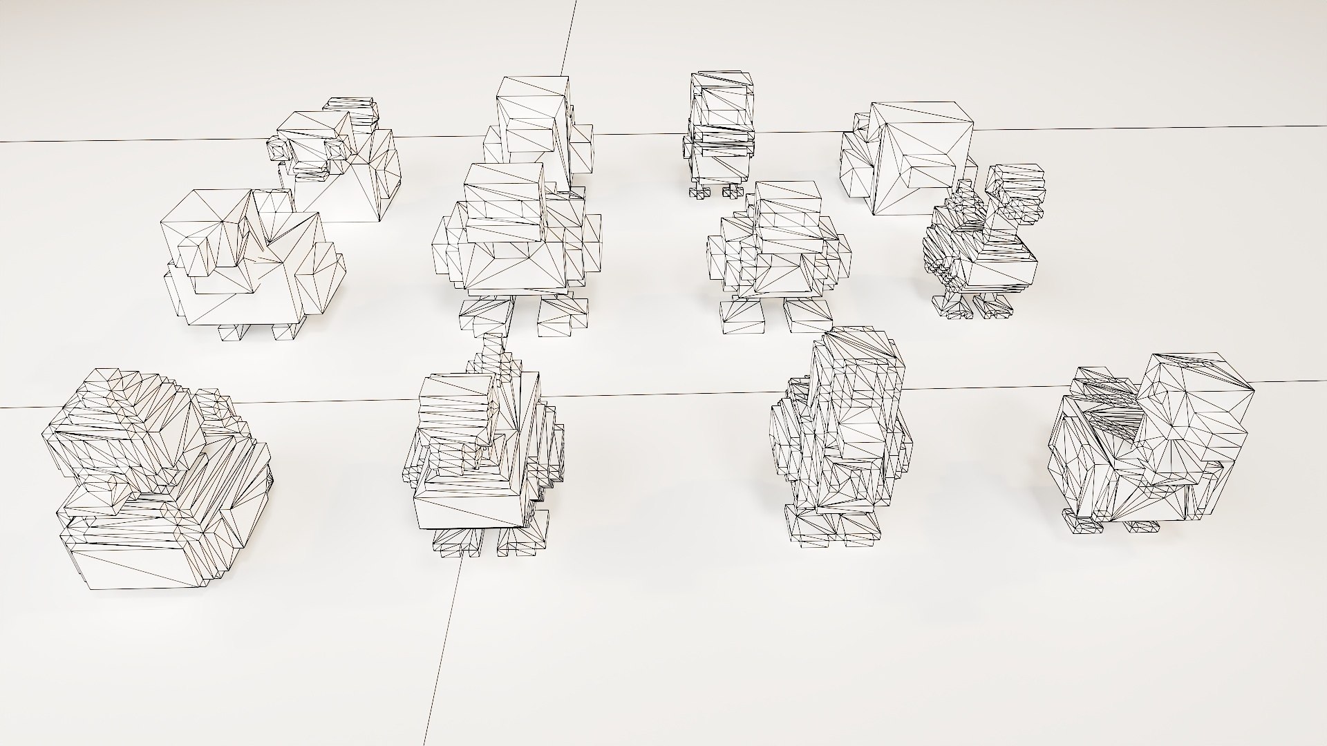 Duck Voxel Art Pack 3d Model 3D Model - TurboSquid 2182431