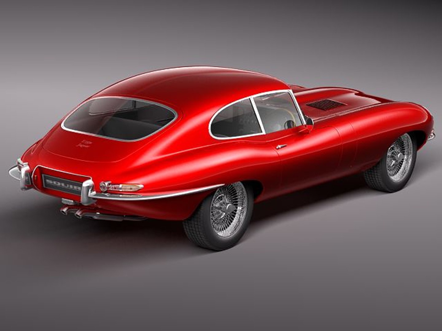 Etype E Type E-type 3d Model