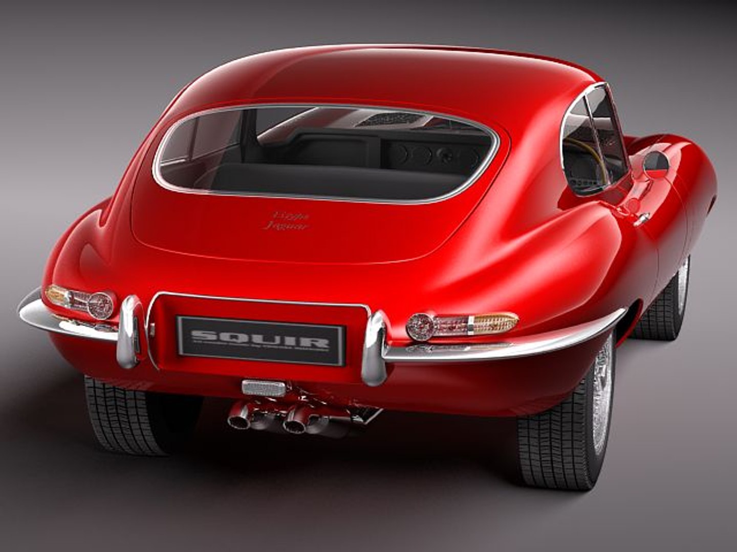Etype E Type E-type 3d Model