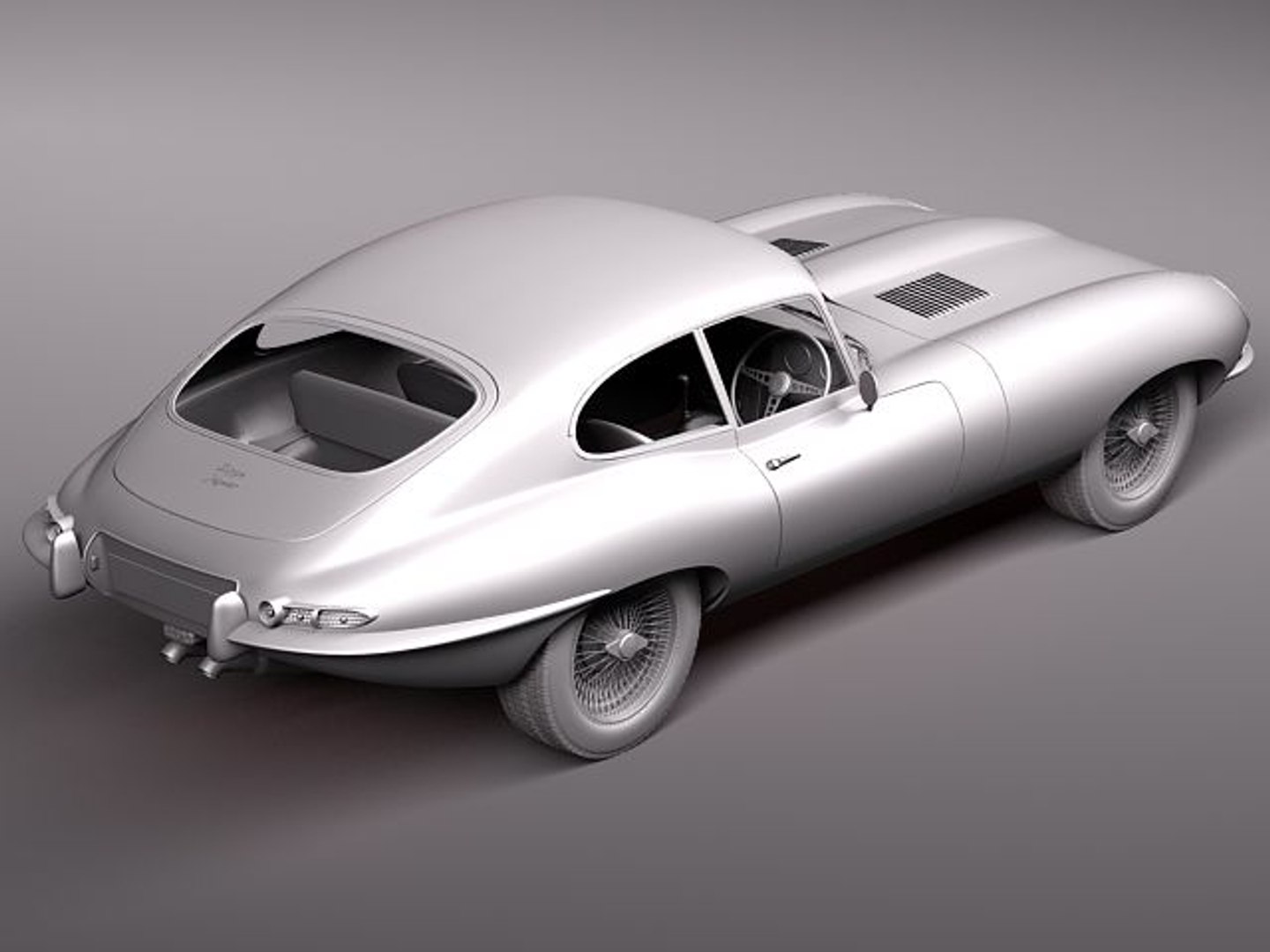 Etype E Type E-type 3d Model