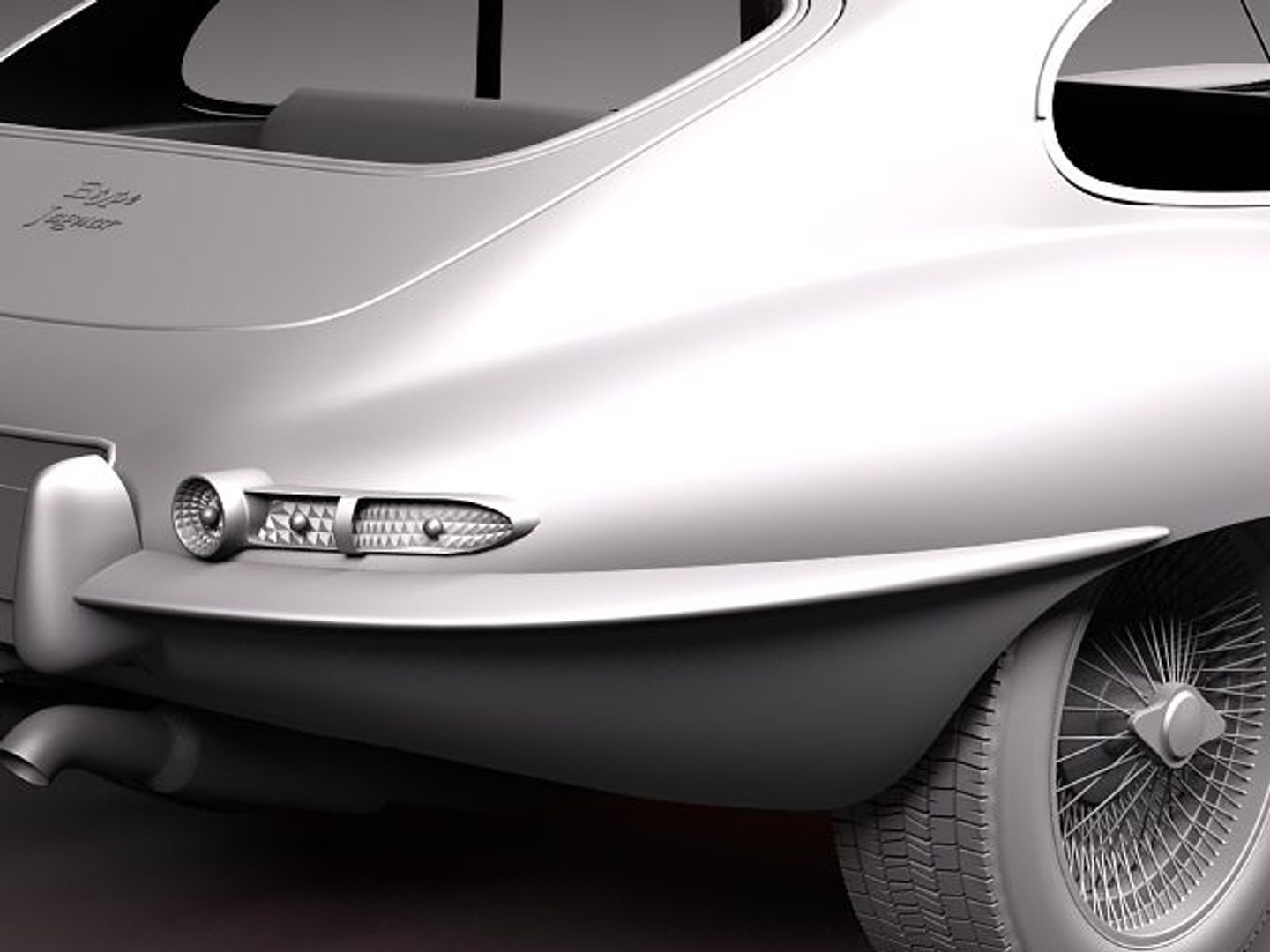 Etype E Type E-type 3d Model