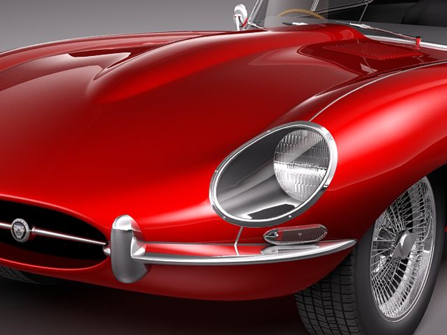 Etype E Type E-type 3d Model