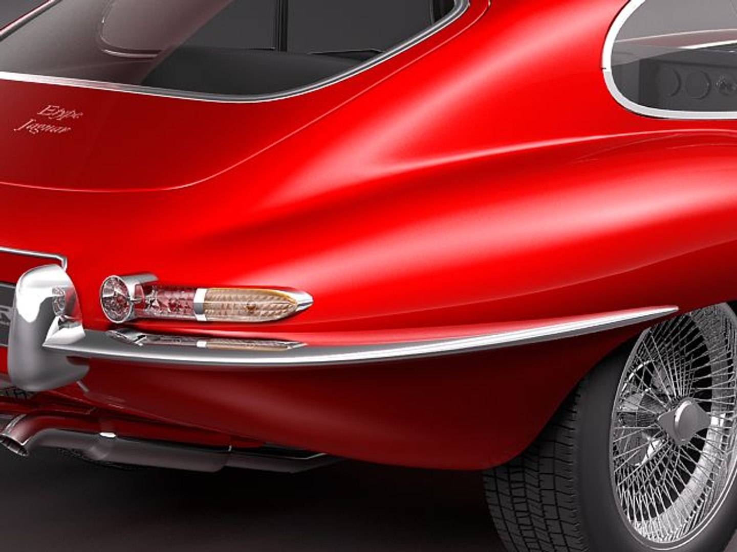 Etype E Type E-type 3d Model