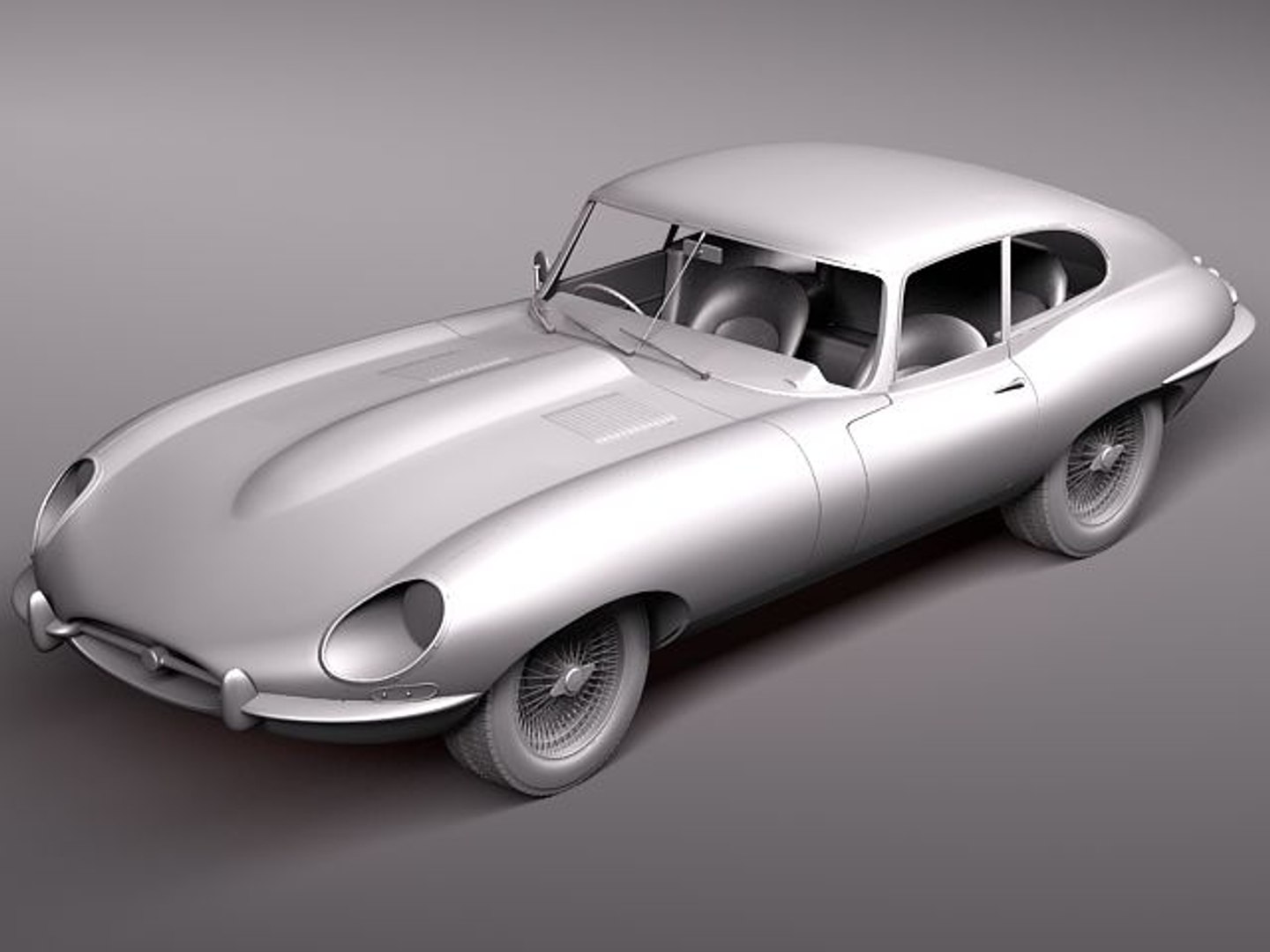 Etype E Type E-type 3d Model