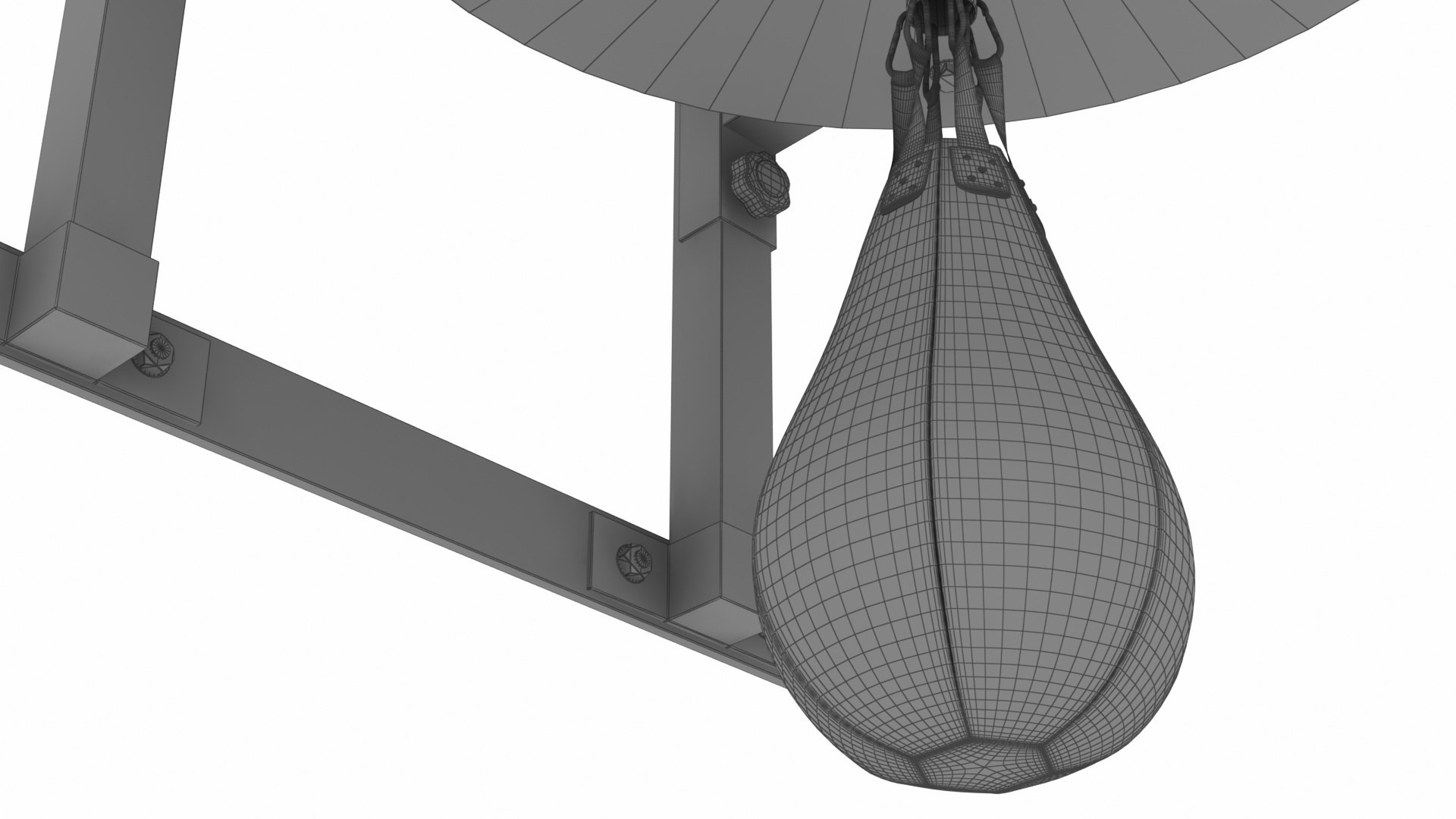 Boxing Speed Bag With Stand 3D Model - TurboSquid 1959142