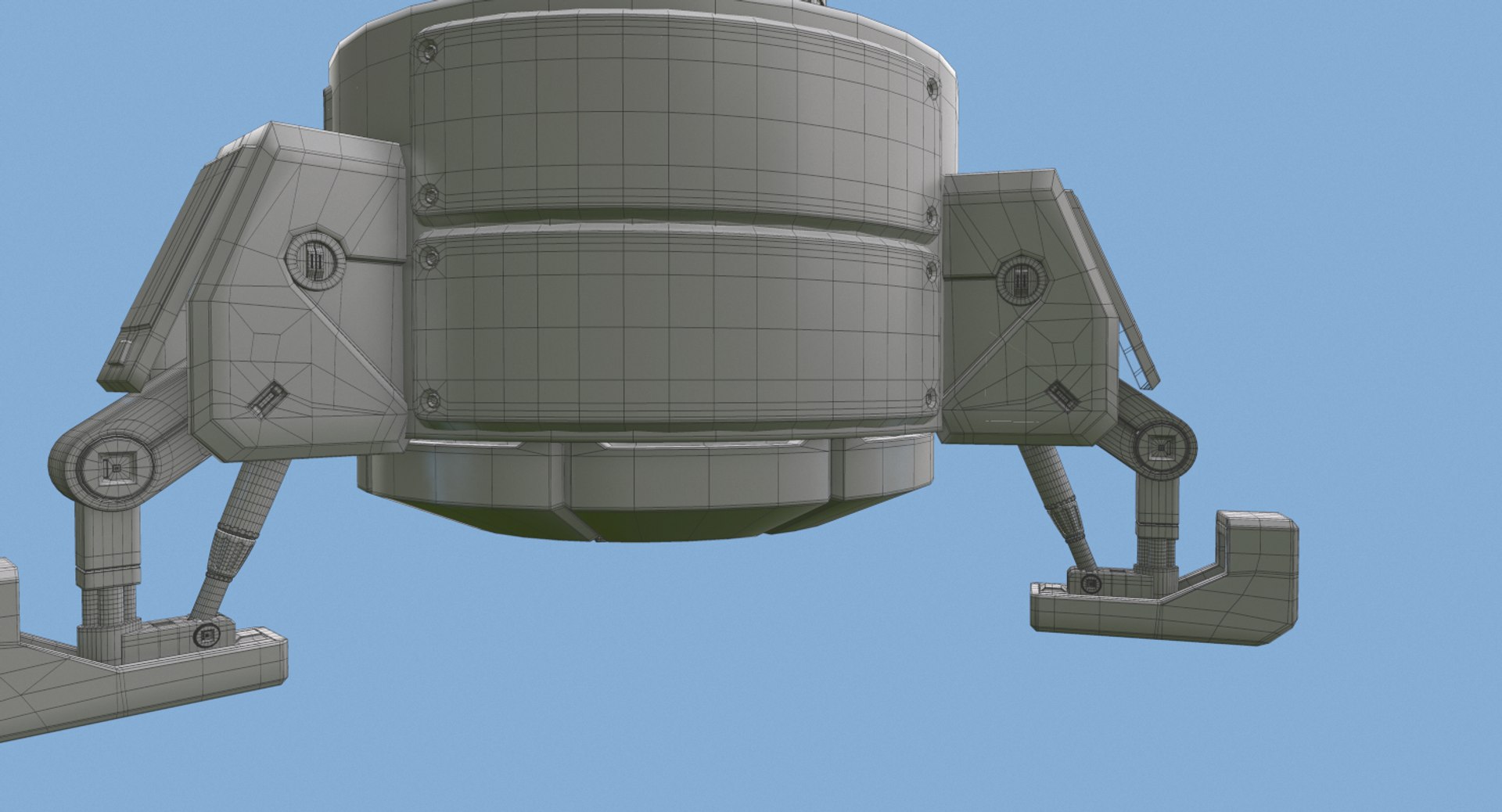 Sci-fi Module Device 3d Max