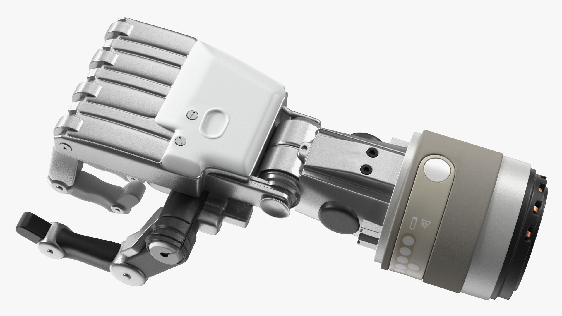 3D Arm Mechanical Into Fist model - TurboSquid 2113793