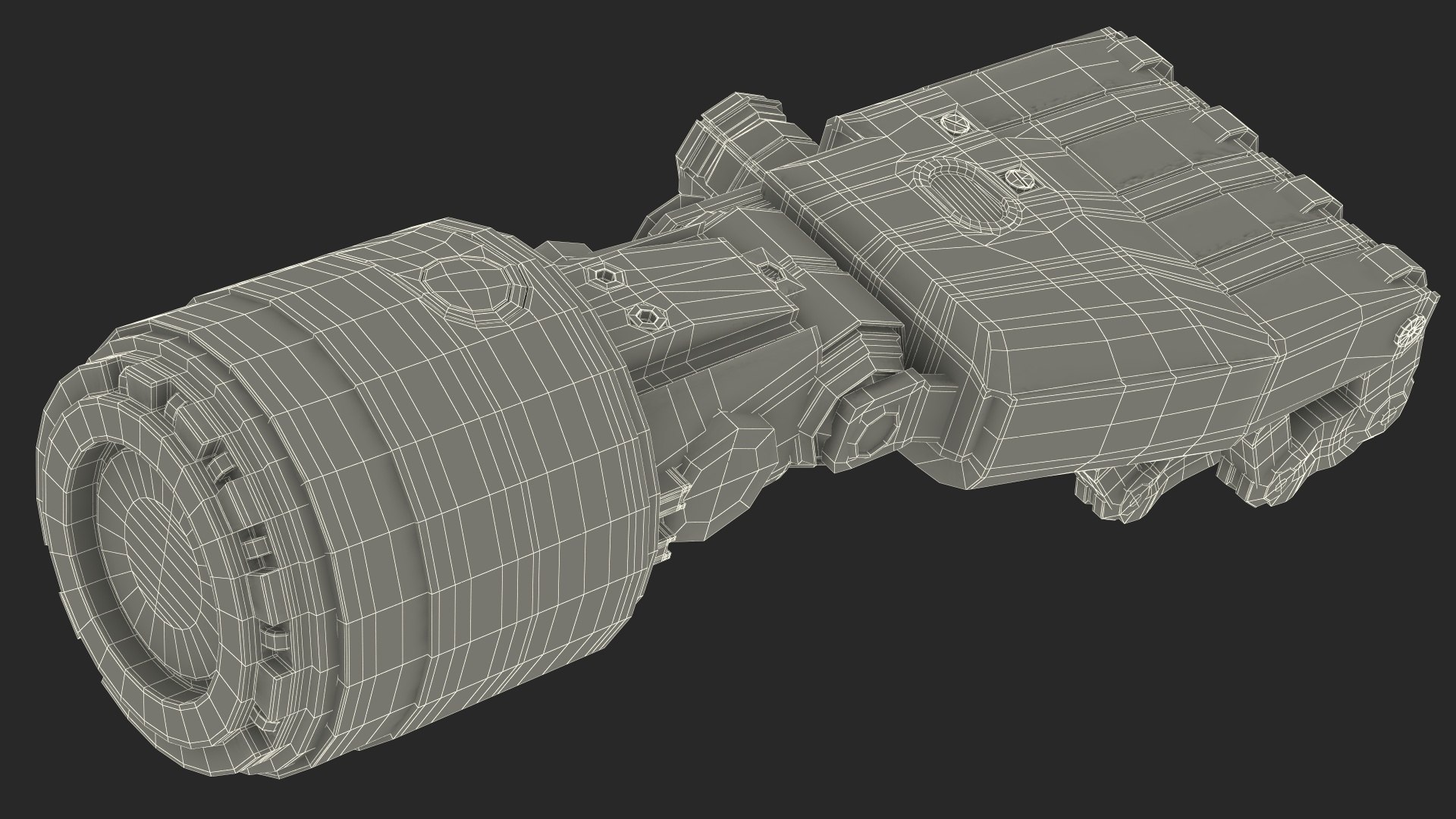 3D Arm Mechanical Into Fist model - TurboSquid 2113793