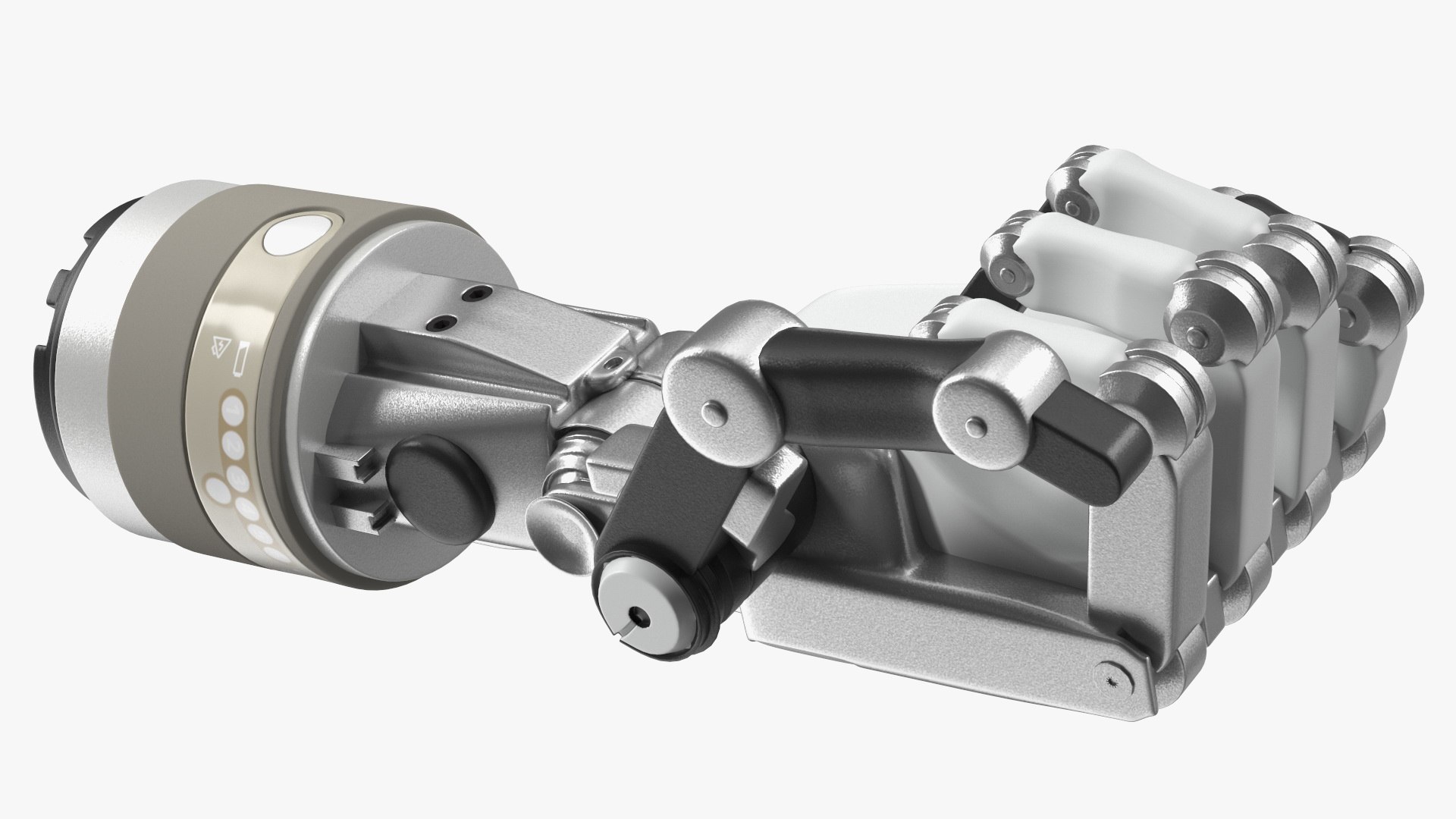 3D Arm Mechanical Into Fist model - TurboSquid 2113793