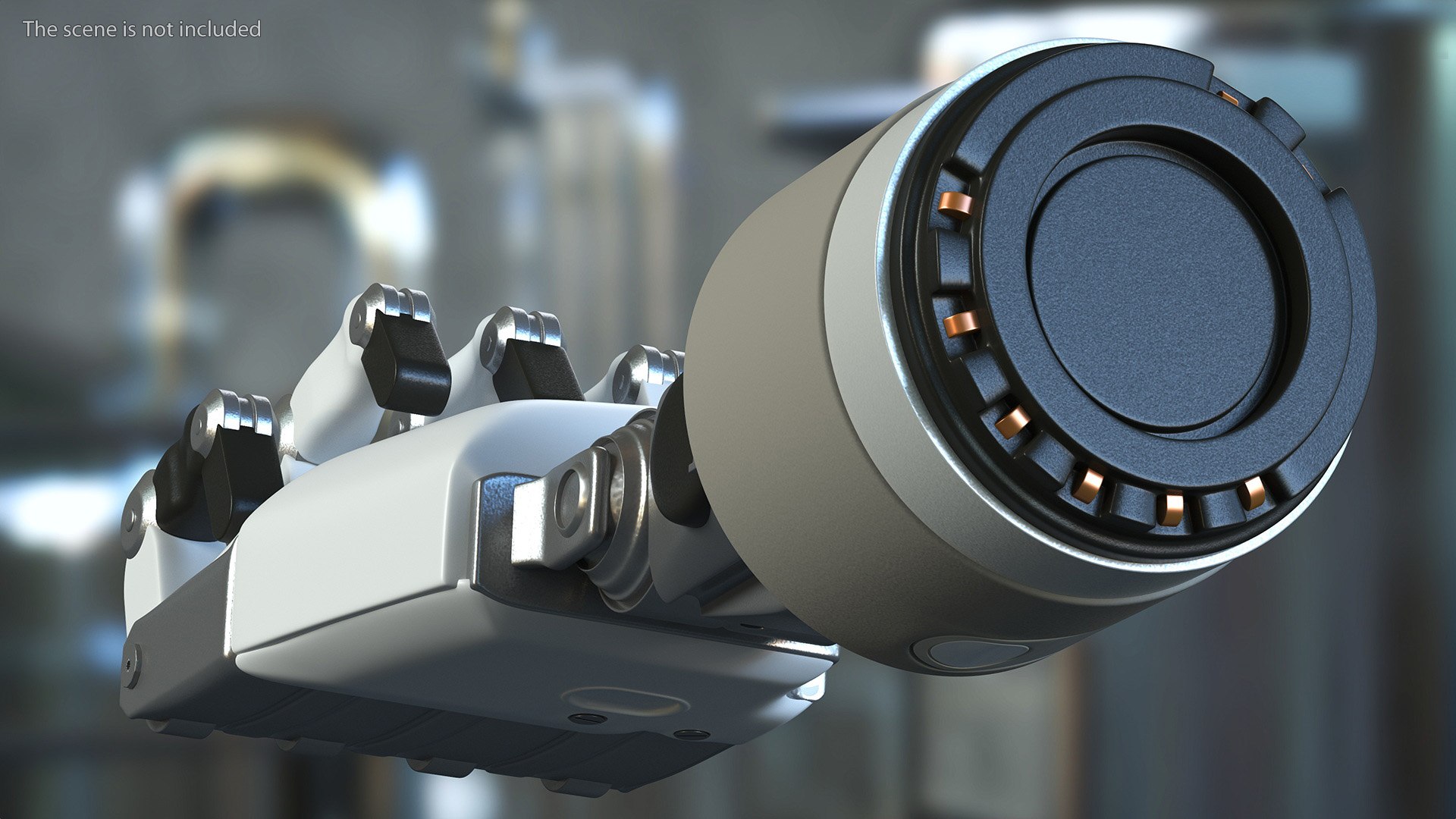 3D Arm Mechanical Into Fist model - TurboSquid 2113793