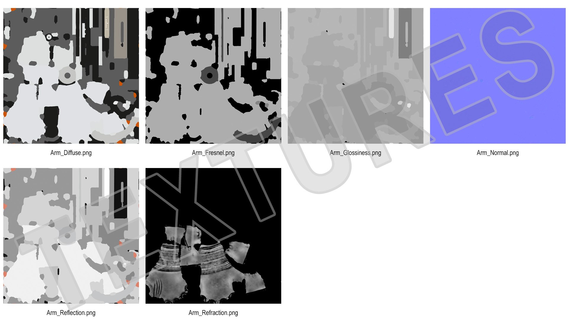 3D Arm Mechanical Into Fist model - TurboSquid 2113793