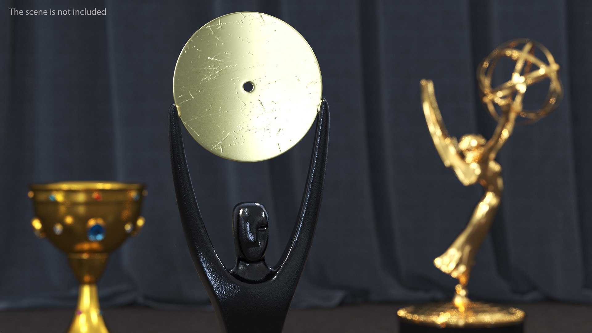 Rock And Roll Hall Of Fame Trophy 3D Model - TurboSquid 2041059