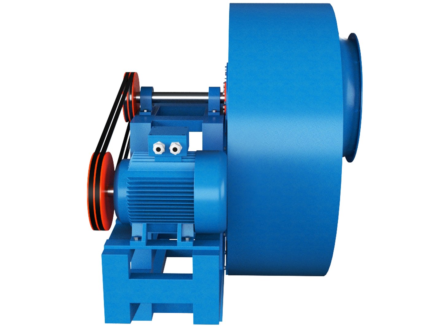 Industrial Blower Model - TurboSquid 2137473