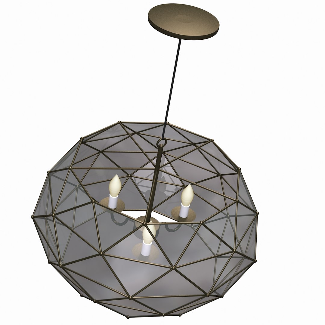 rozz clear pendant 3d max