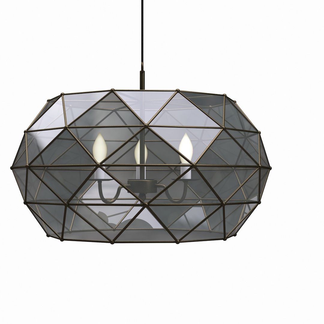 rozz clear pendant 3d max