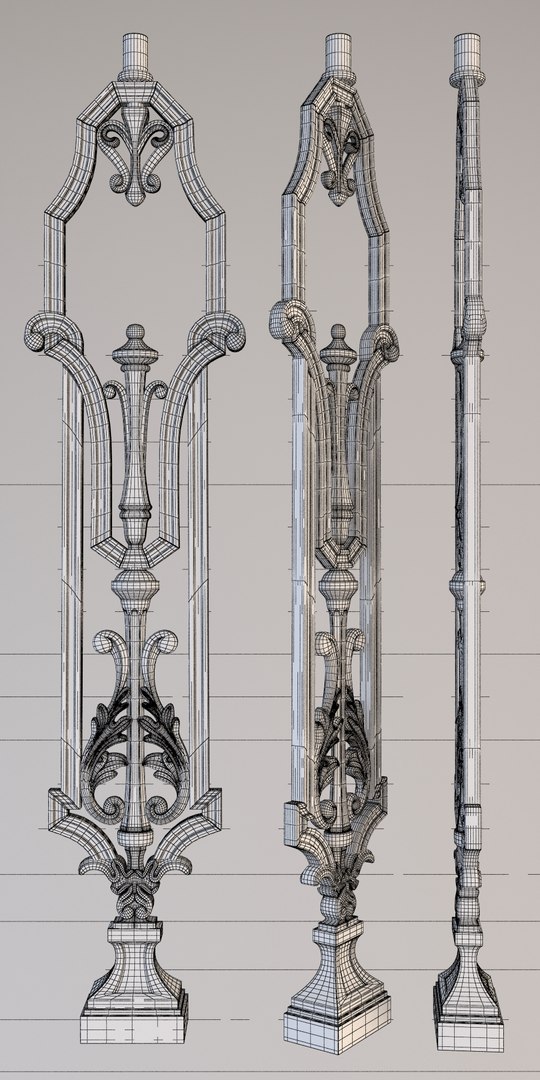 Baluster 3d Model