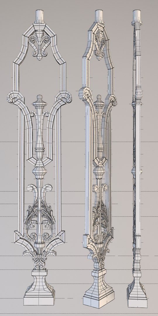 Baluster 3d Model