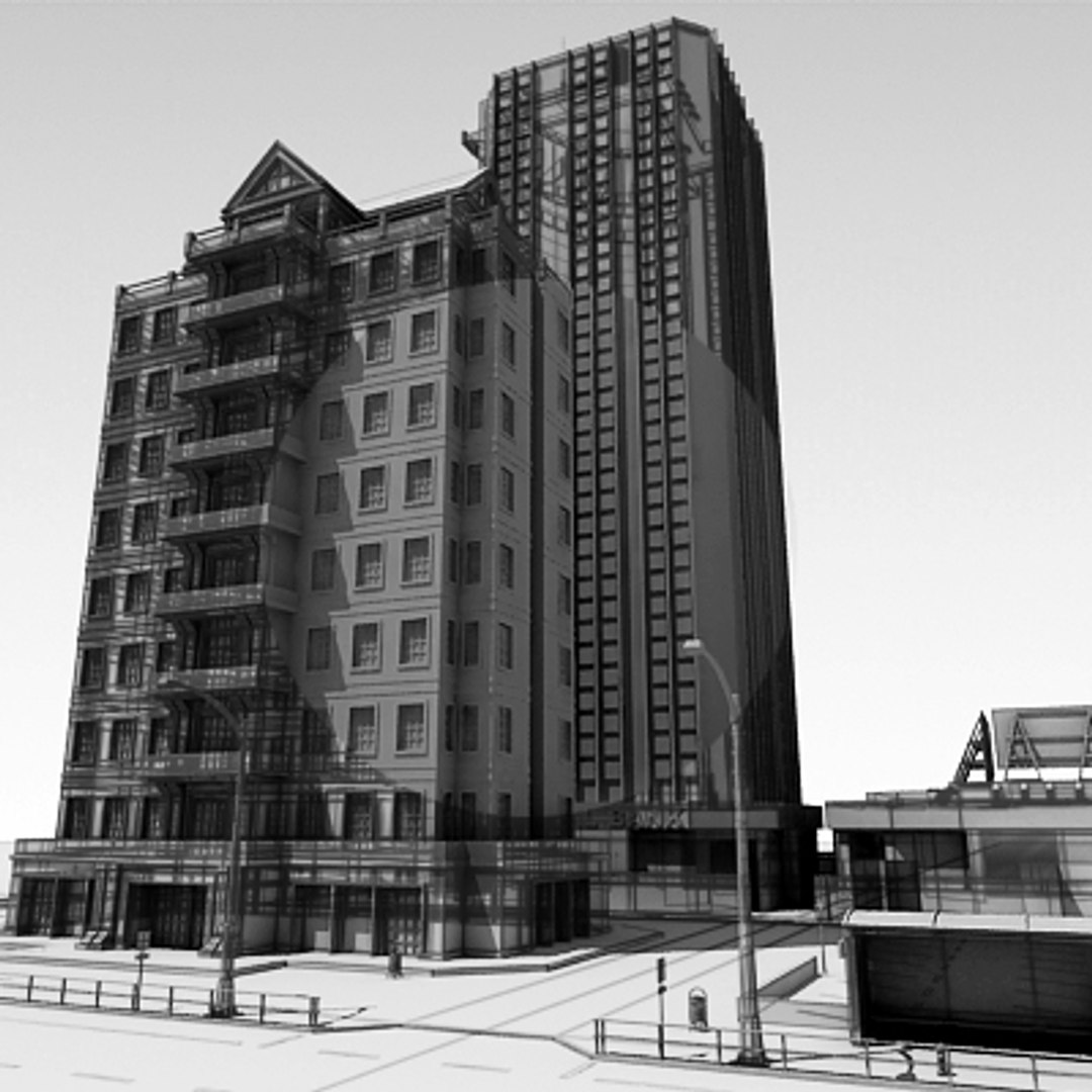 3d Definition City Block