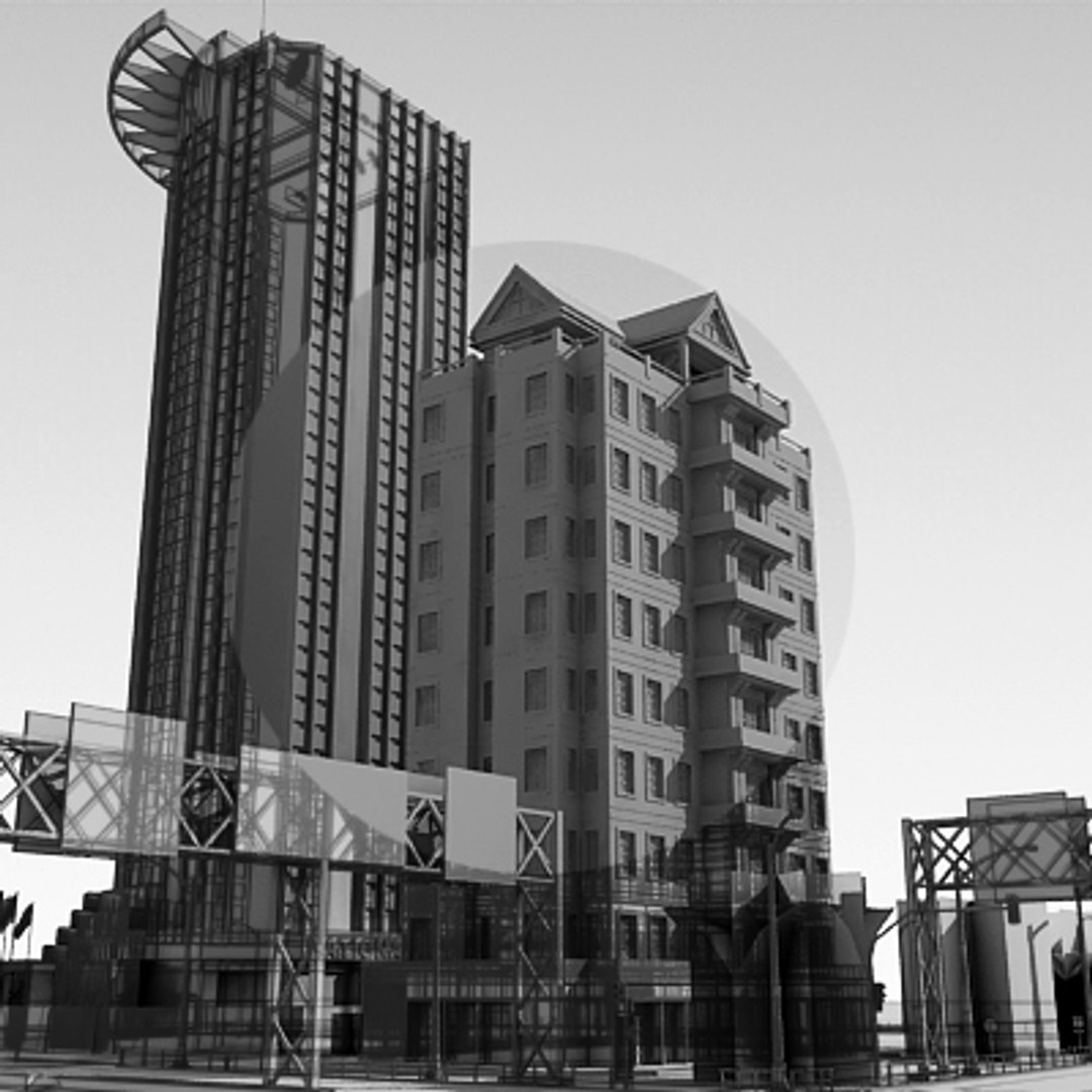 3d Definition City Block