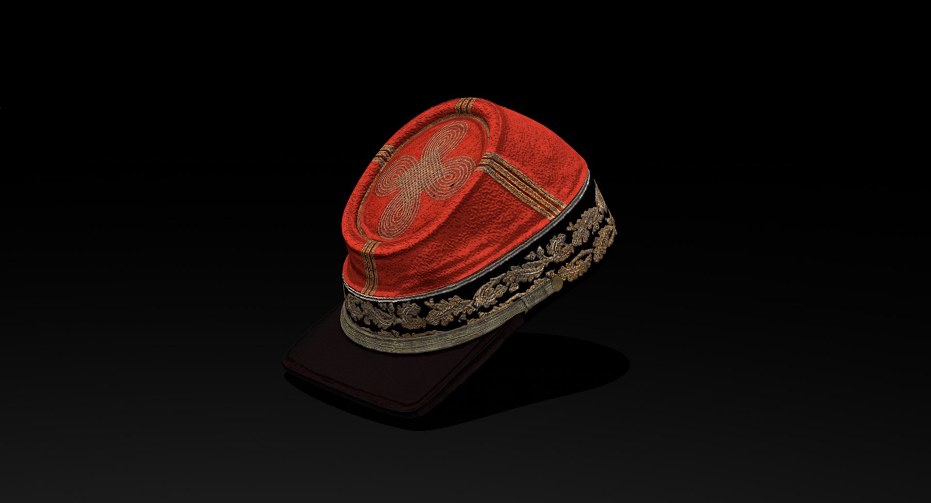 French Kepi General C4d