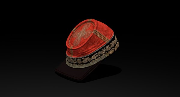 french kepi general c4d