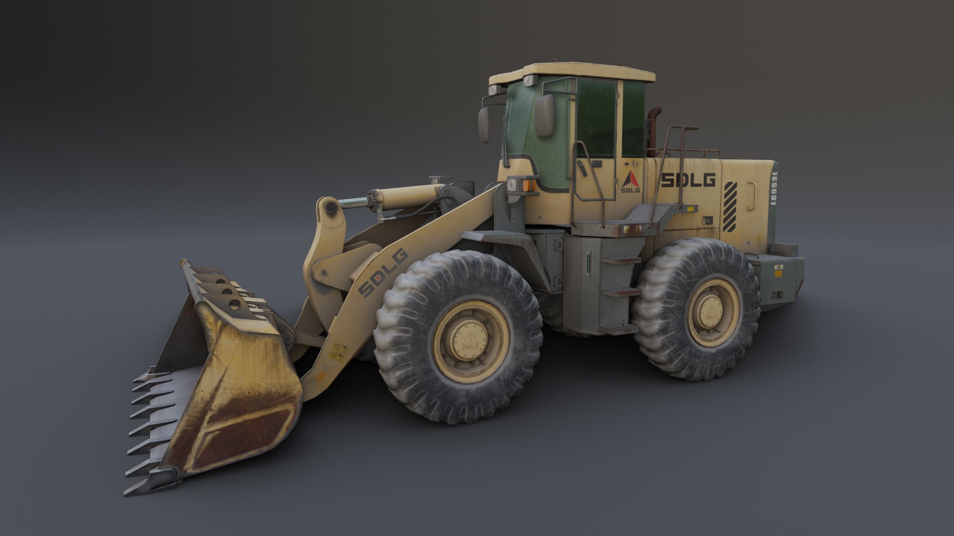 SDLG Bulldozer 3D Model - TurboSquid 2250947
