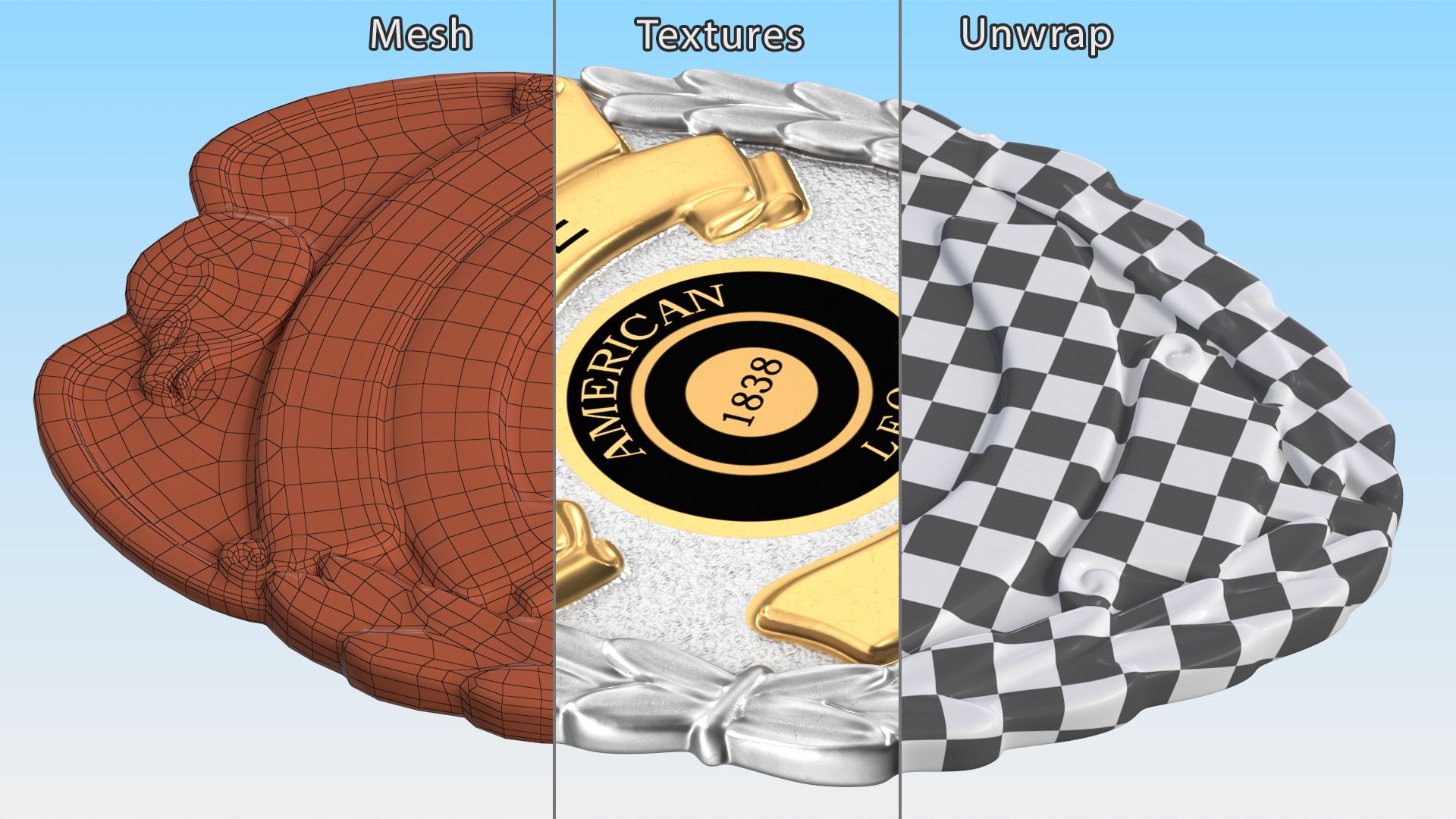 3D Police Badge model - TurboSquid 2161304