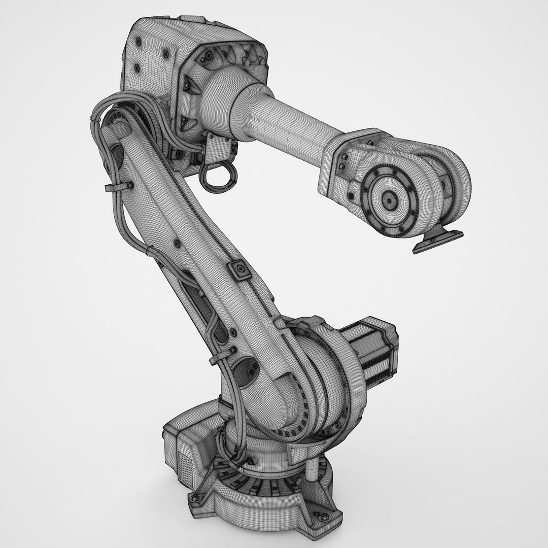Industrial Robot Generic 17 Model - TurboSquid 1924312