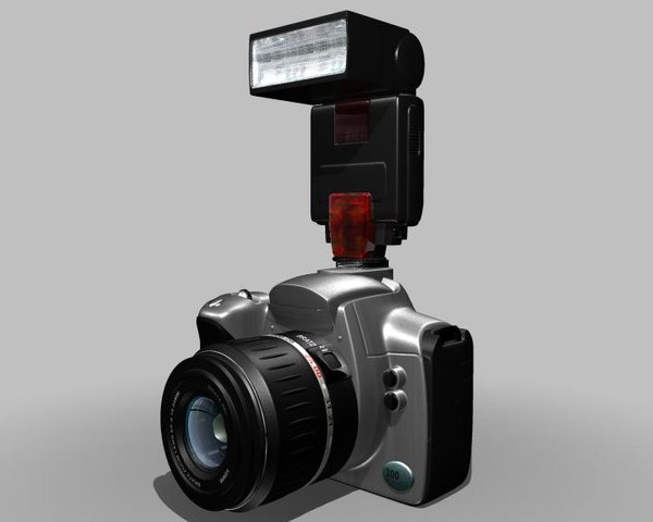 3d model digital camera