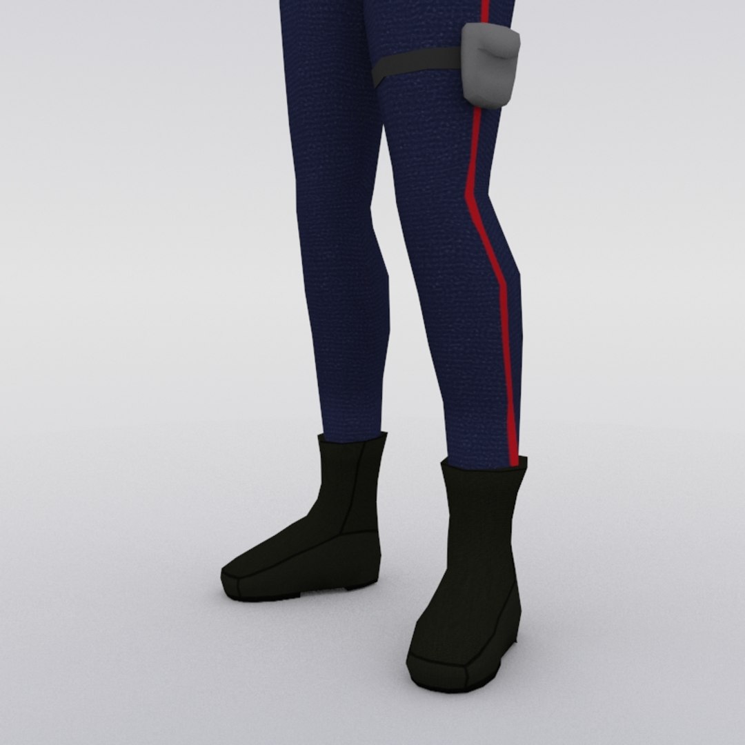Stylized Male Character 3ds