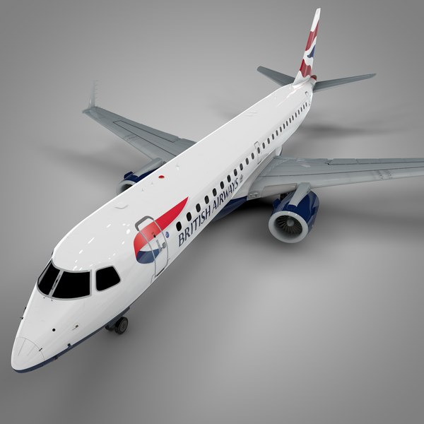Embraer 190 3D Models for Download | TurboSquid