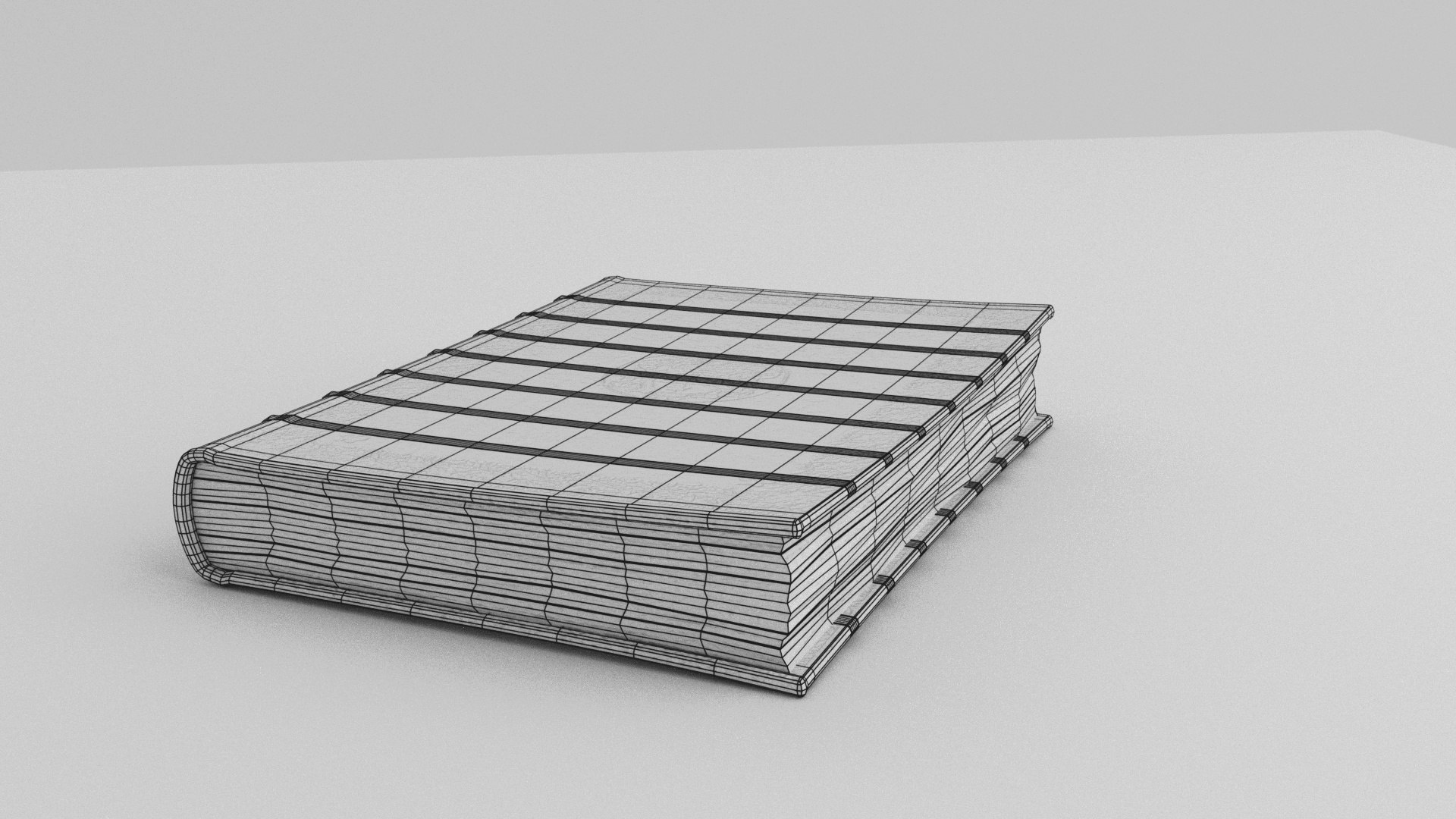 Book old closed 3D model - TurboSquid 1689952