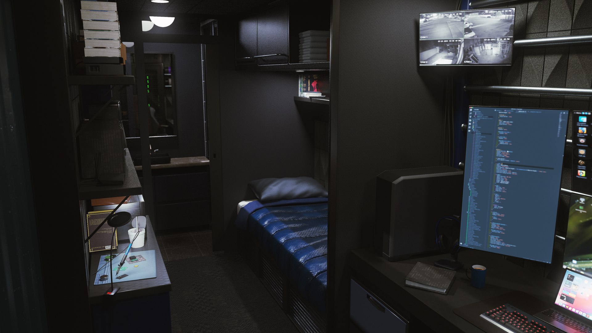 Hacker Hideout 3D Model - TurboSquid 1970863