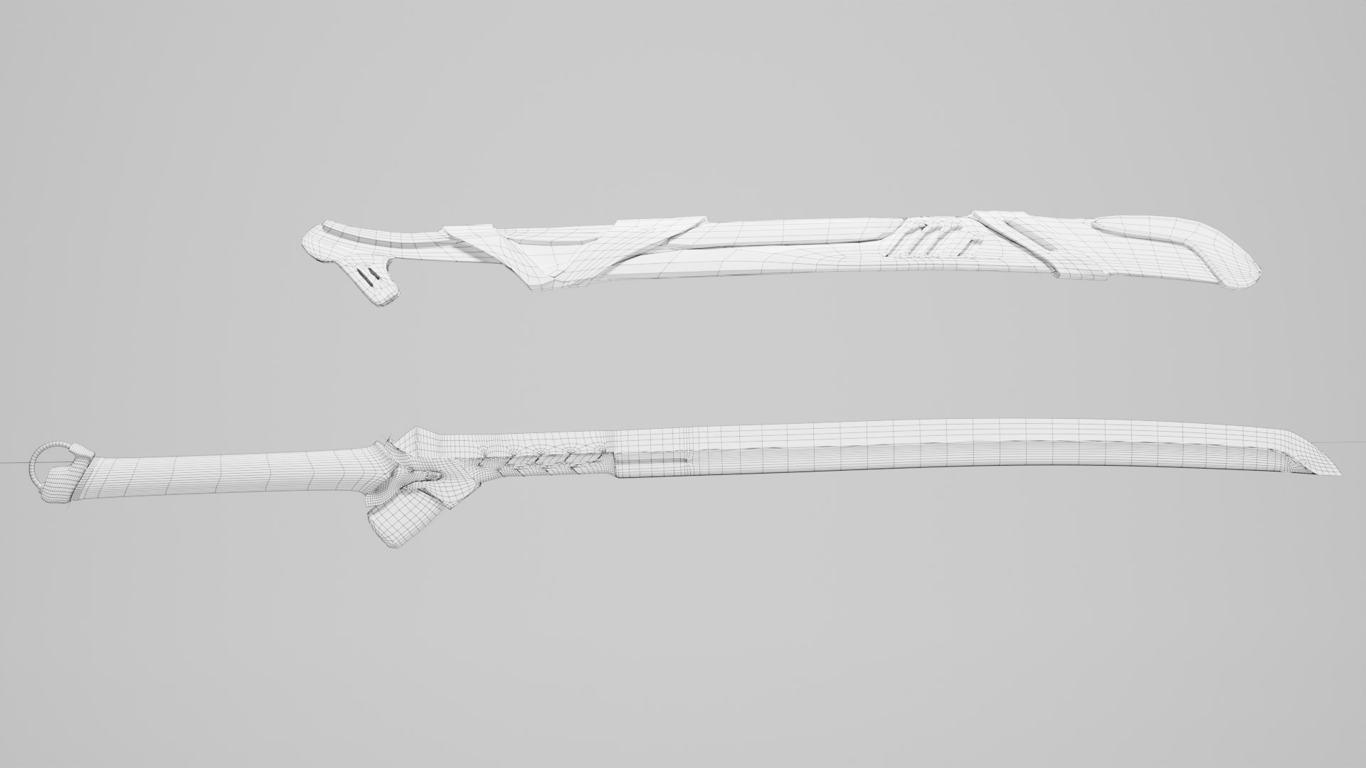 3D High-tech Sword - TurboSquid 1805518
