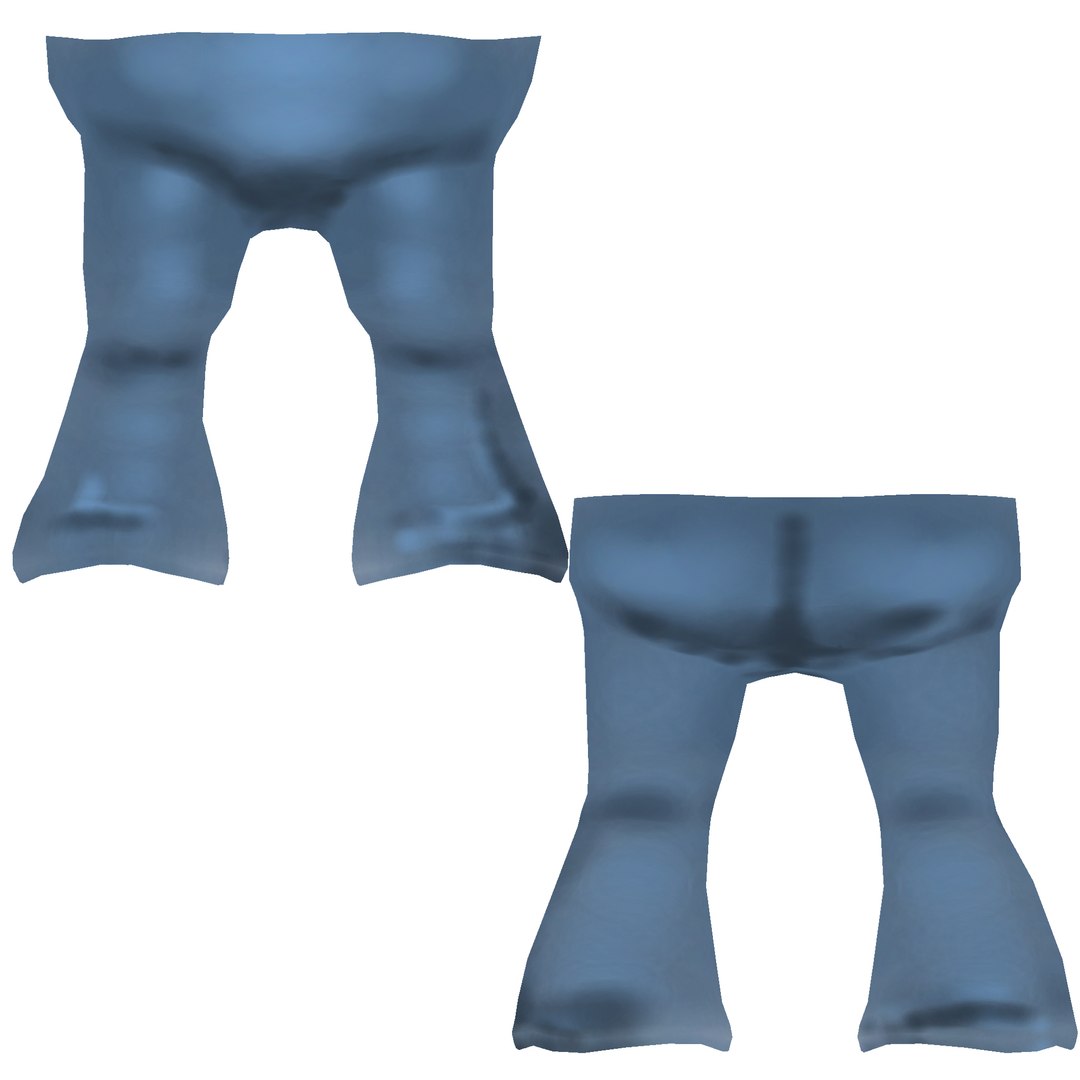 3d old hunter rigged human model