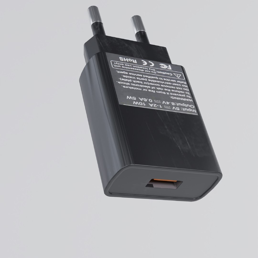 3D Mobile Charger - TurboSquid 2157334