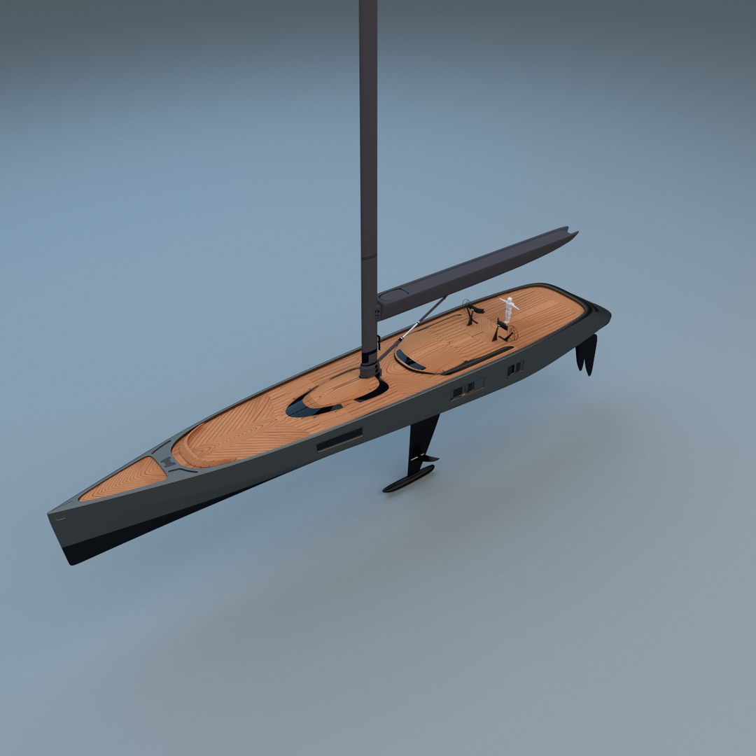3d Hybrid Cruiser Model